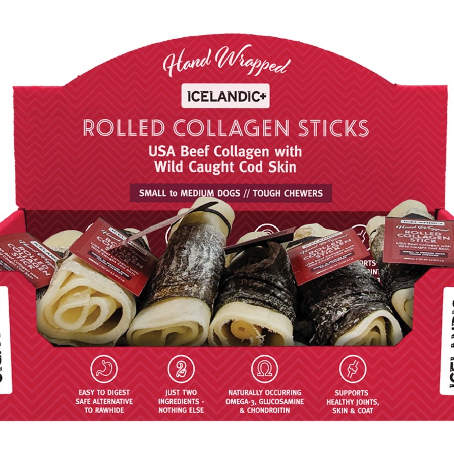 ICE Beef Collagen Stick w Cod Skin