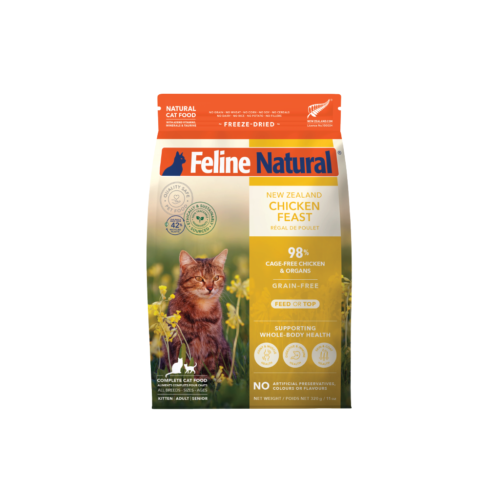 Feline Nat Freeze Dried Chicken Feast 11oz
