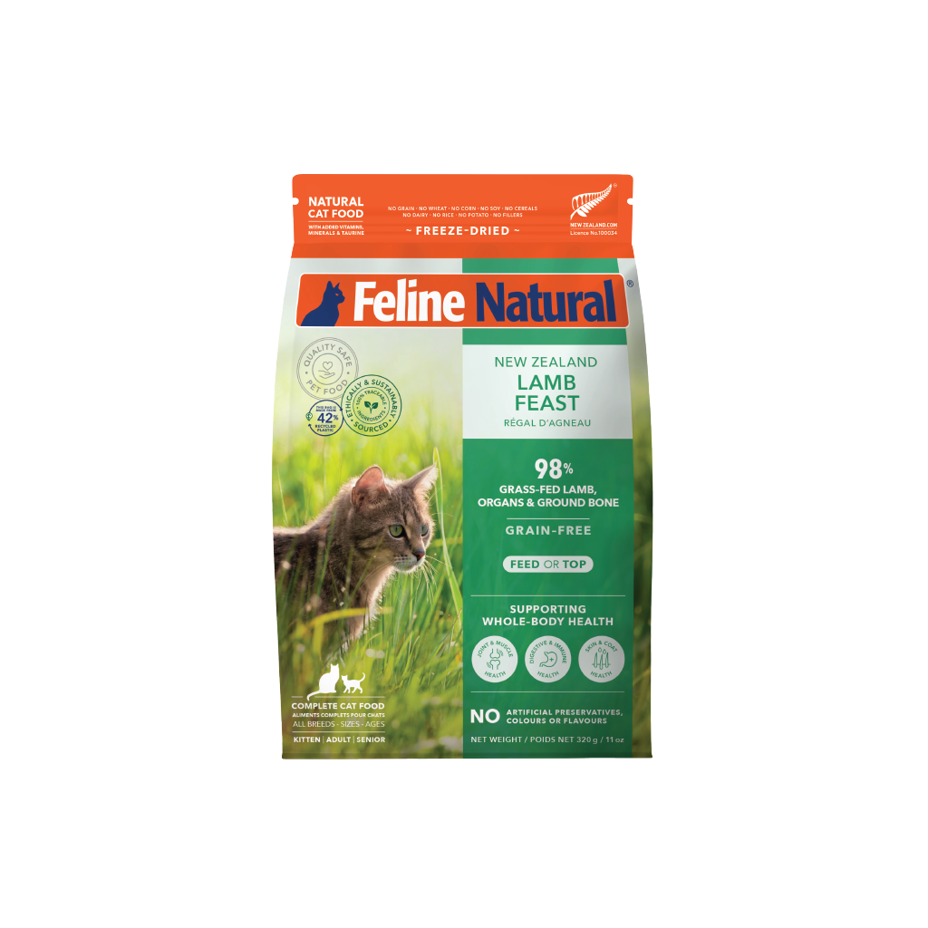 Feline Nat Freeze Dried Lamb Feast 11oz