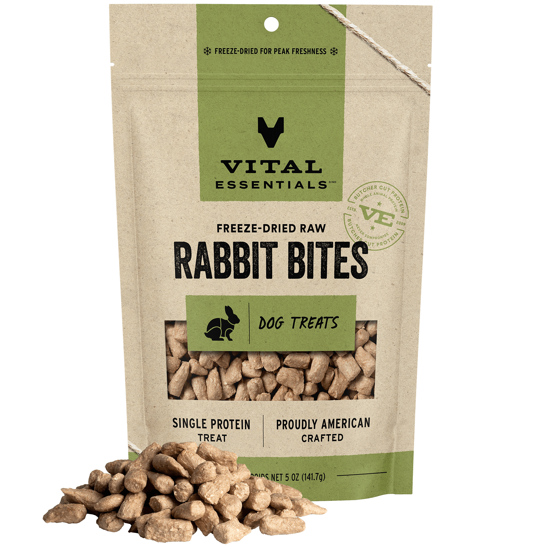 VE Freeze Dried Rabbit Bites Treat