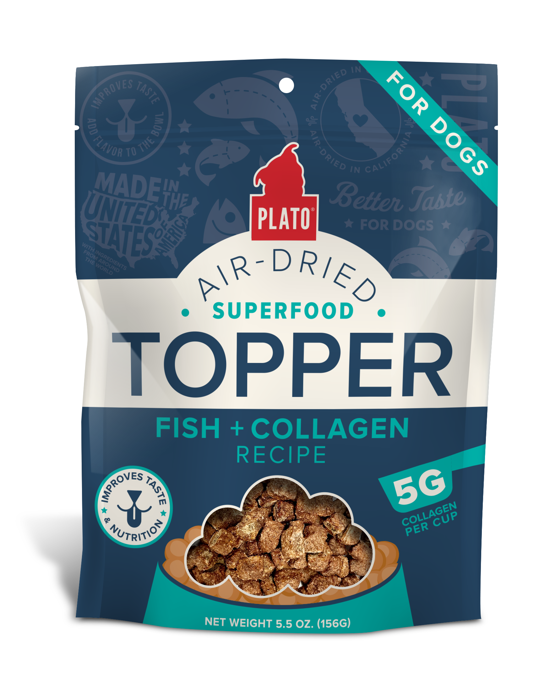Plato Topper Fish