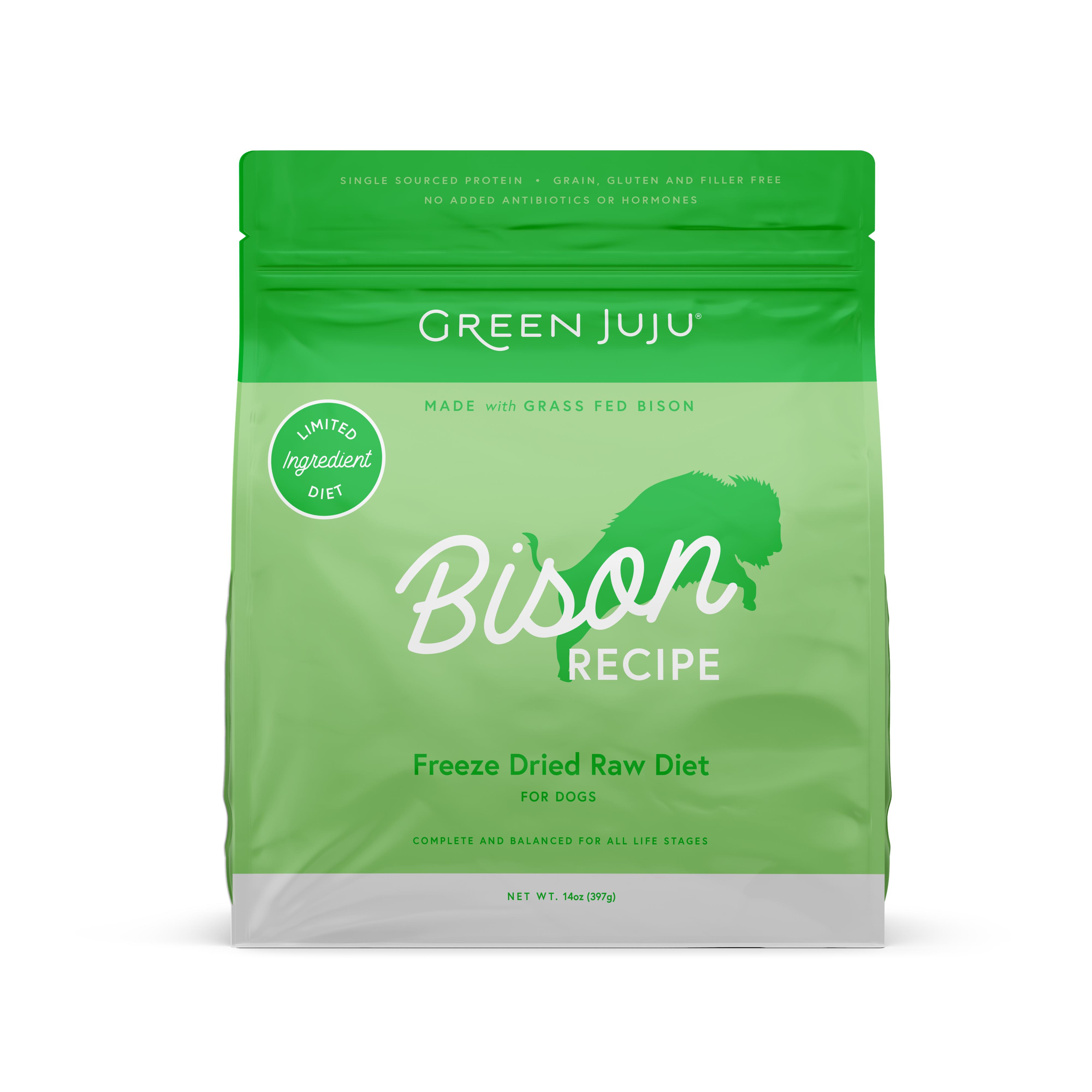 GJ Freeze Dried Bison Food