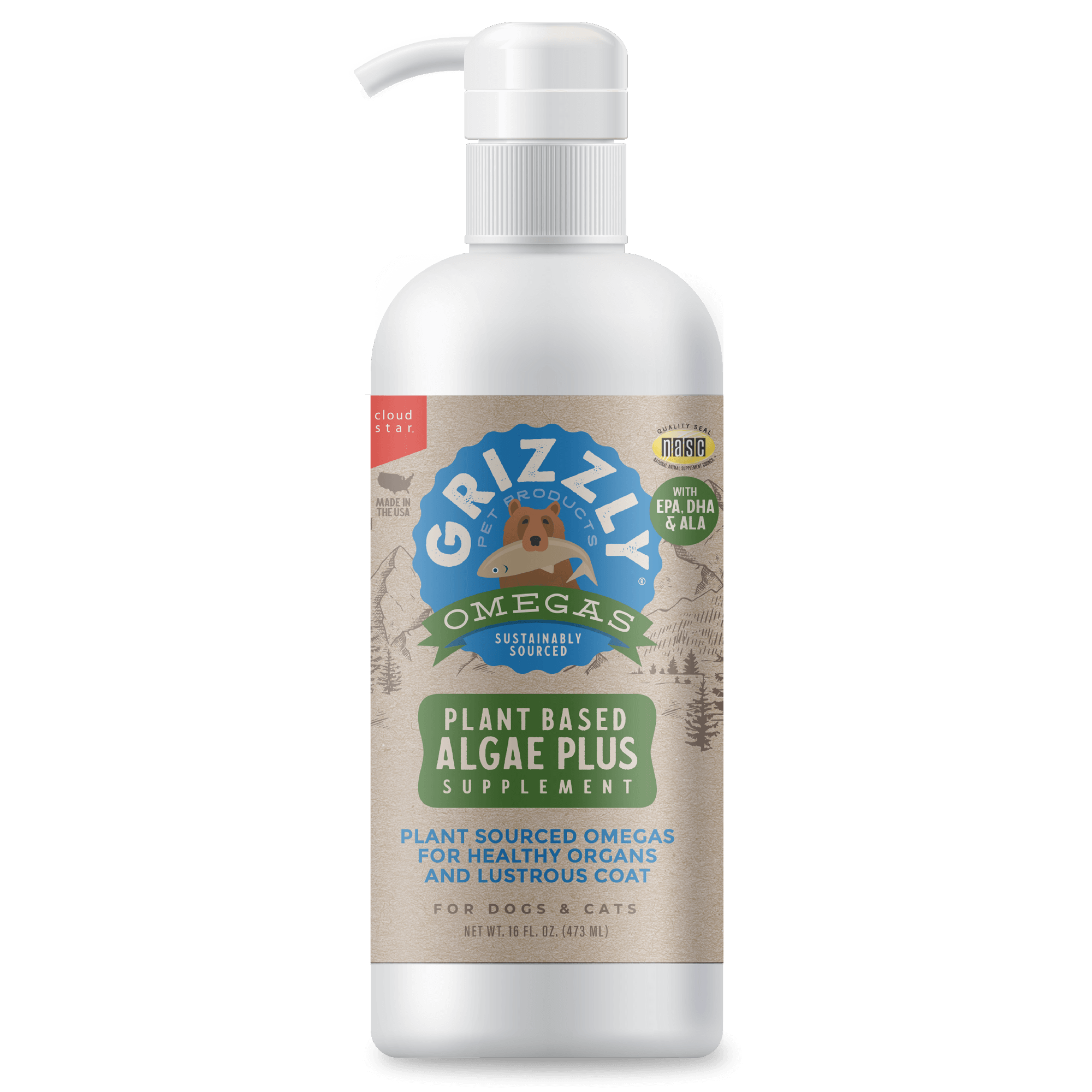GRIZZLY Algae Oil Plus