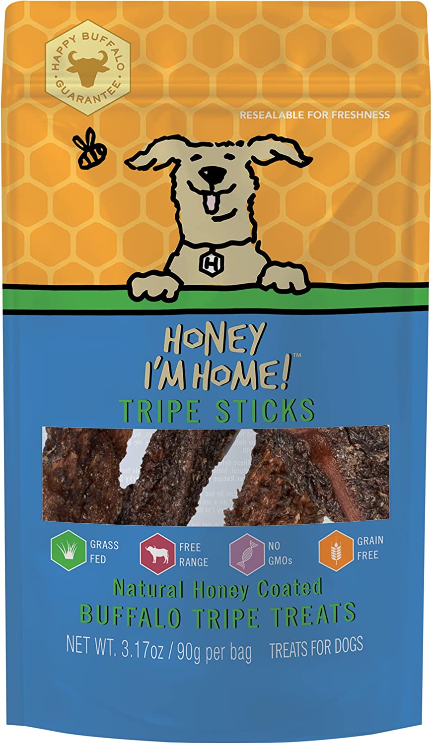 HIH Buffalo Tripe Sticks 3.17oz