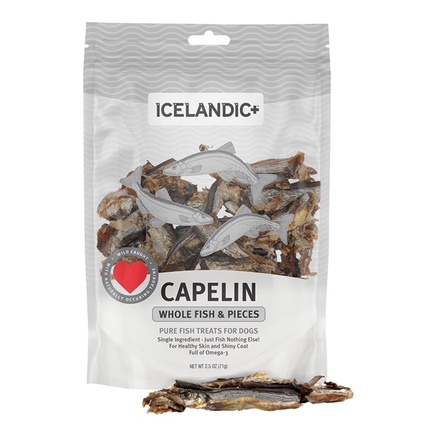 ICE Whole Capelin Fish