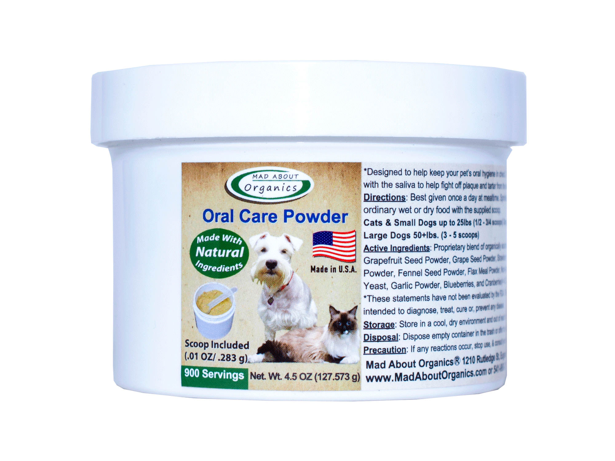 MAO Oral Care Food Additive