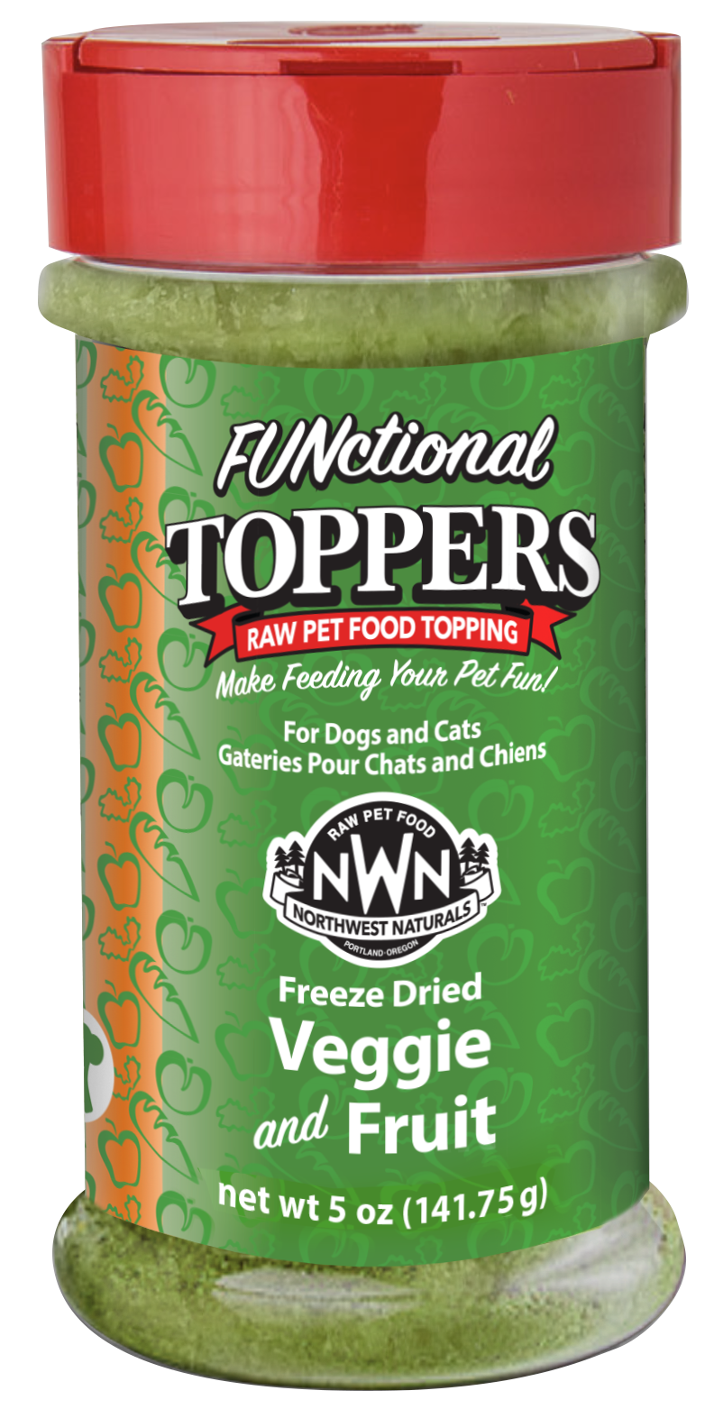NWN Freeze Dried Toppers Fruit & Veggie
