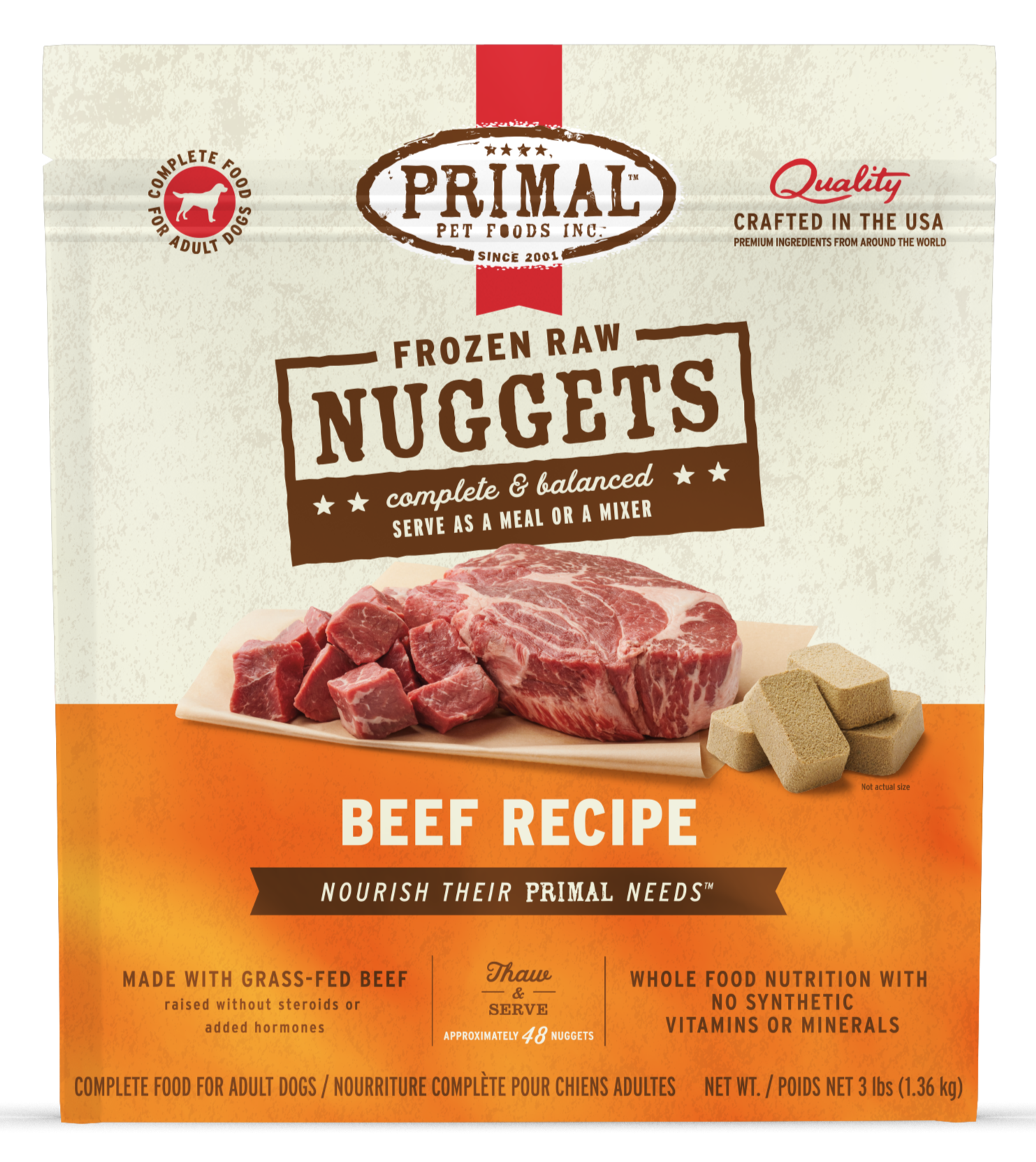 PRIMAL Frozen Beef Recipe