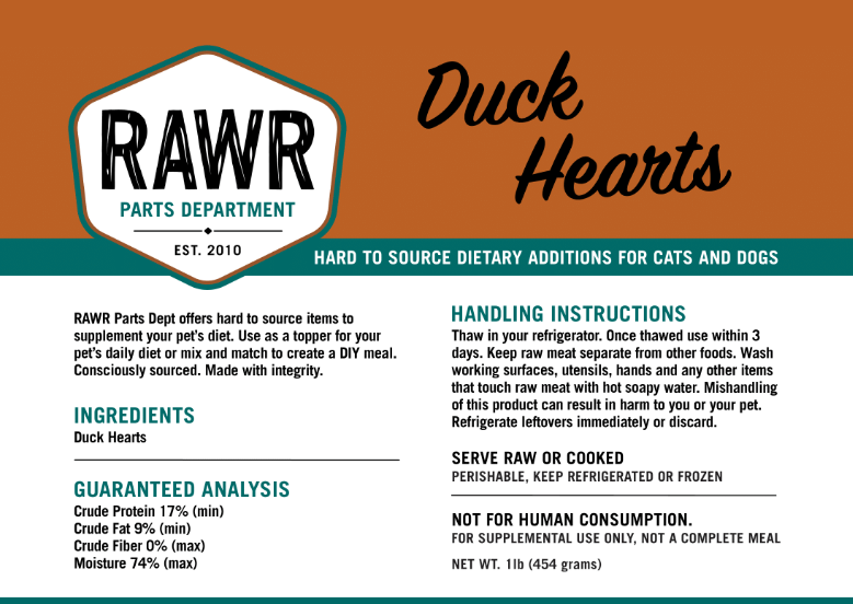 RAWR Duck Heart 1#