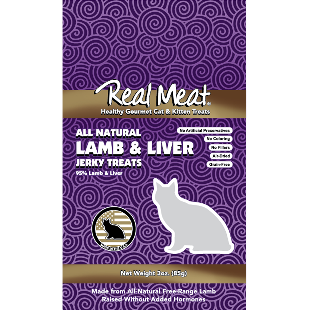 RM Cat Lamb & Liver Jerky 3oz (PRE ORDER JUNE DELIVERY)