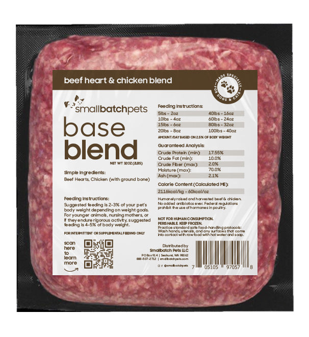 SB Beef Heart & Chicken Blend Brick