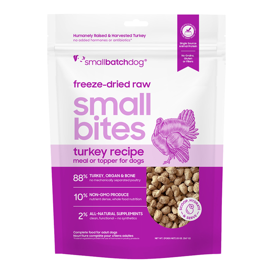 SB Freeze Dried Turkey Small Bites