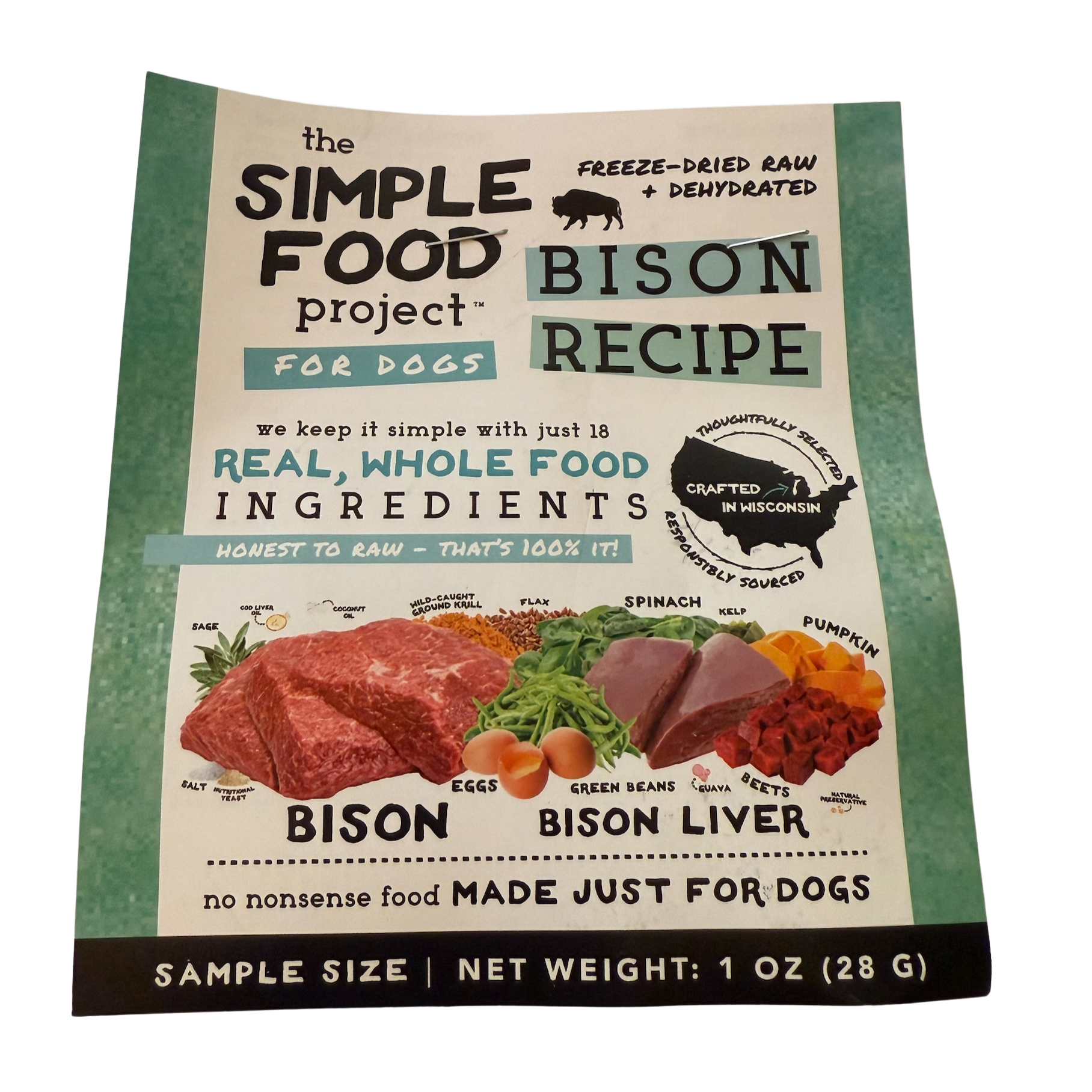 Simple Food Project Bison (Sample)